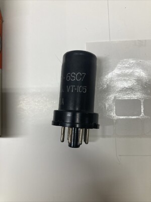 Used TV-7 tested 6SC7 tube | eBay