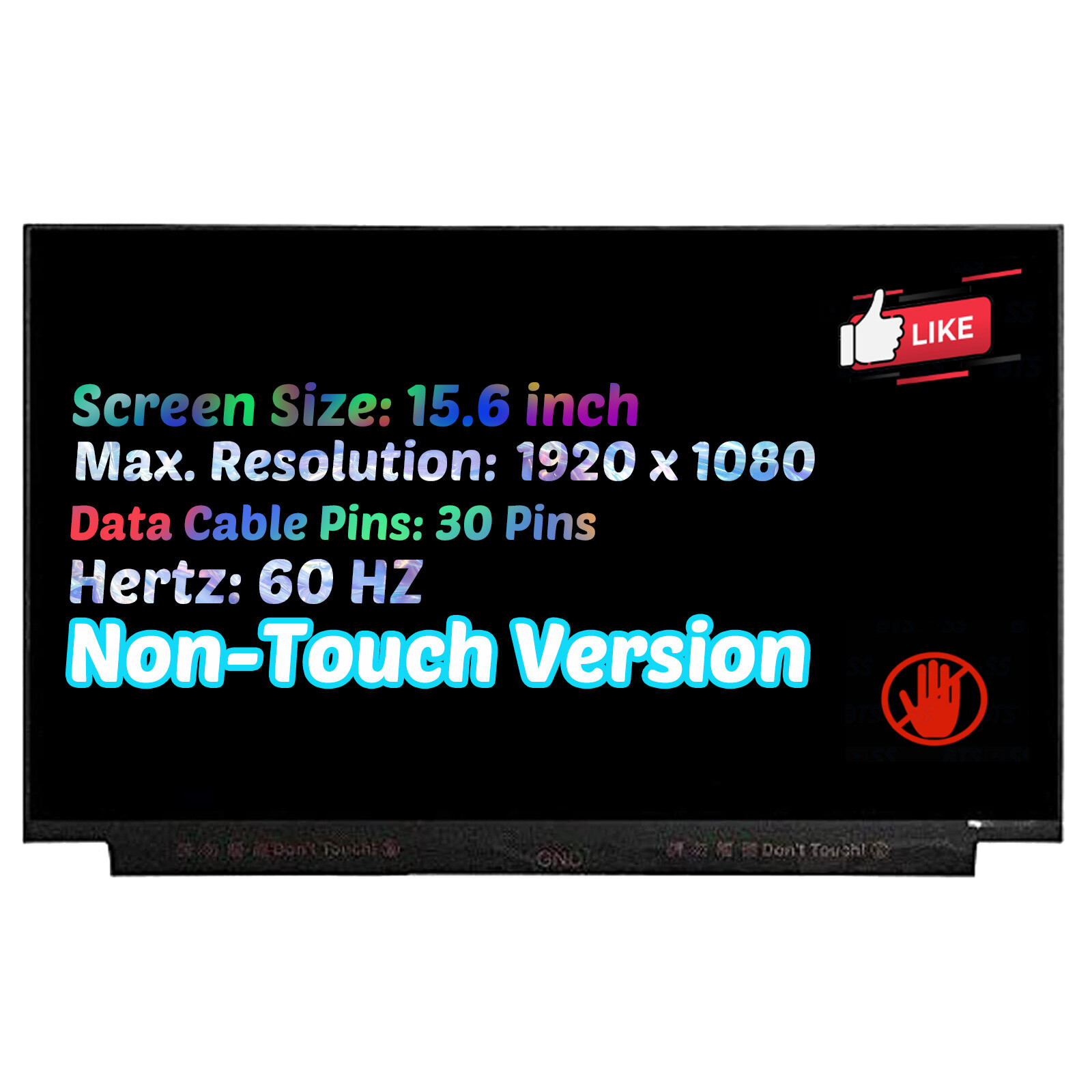 15.6" for Acer KL.1560E.015 LED LCD Screen Display Panel FHD 1920*1080 ...