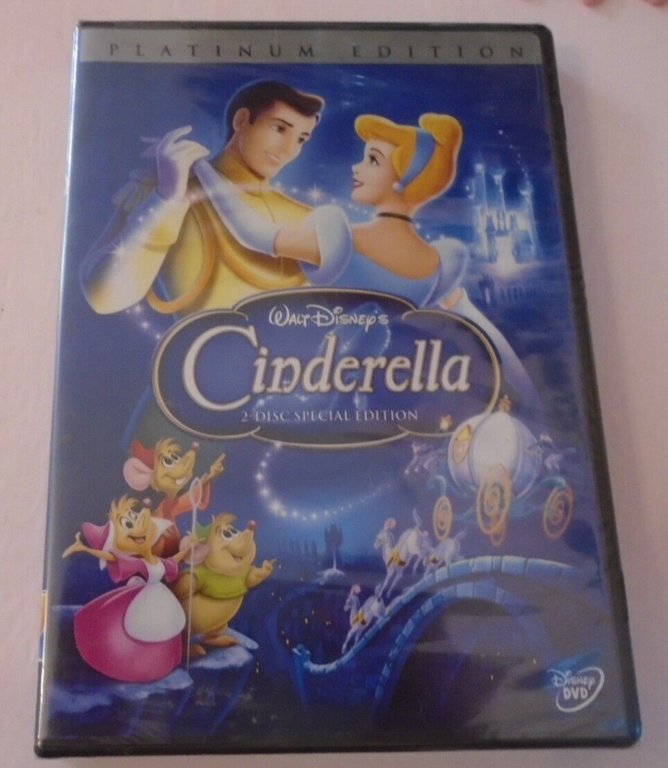 Cinderella Walt Disney Special Platinum Edition DVD 2005 Un-opened for ...