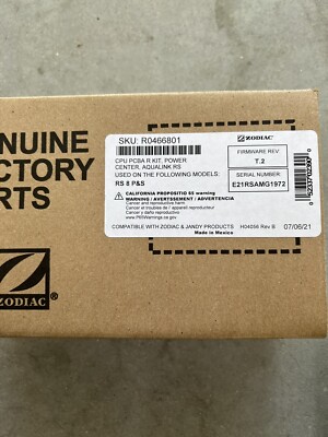 Jandy R0466801 RS8 P&S CPU PCBA R KIT POWER CENTER AQUALINK RS ...