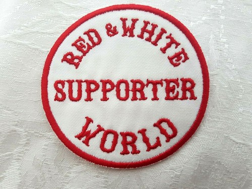 SUPPORT 81 WORLD HELLS ANGELS Supporter Round Sew On Patch BIG RED ...