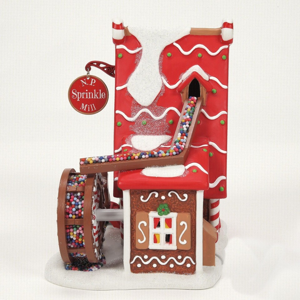 Dept 56 SPRINKLE MILL North Pole Village 6013431 BRAND NEW | eBay