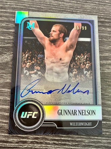 2019 Topps Museum Collection - Museum Autographs Iceland Gunnar Nelson ...