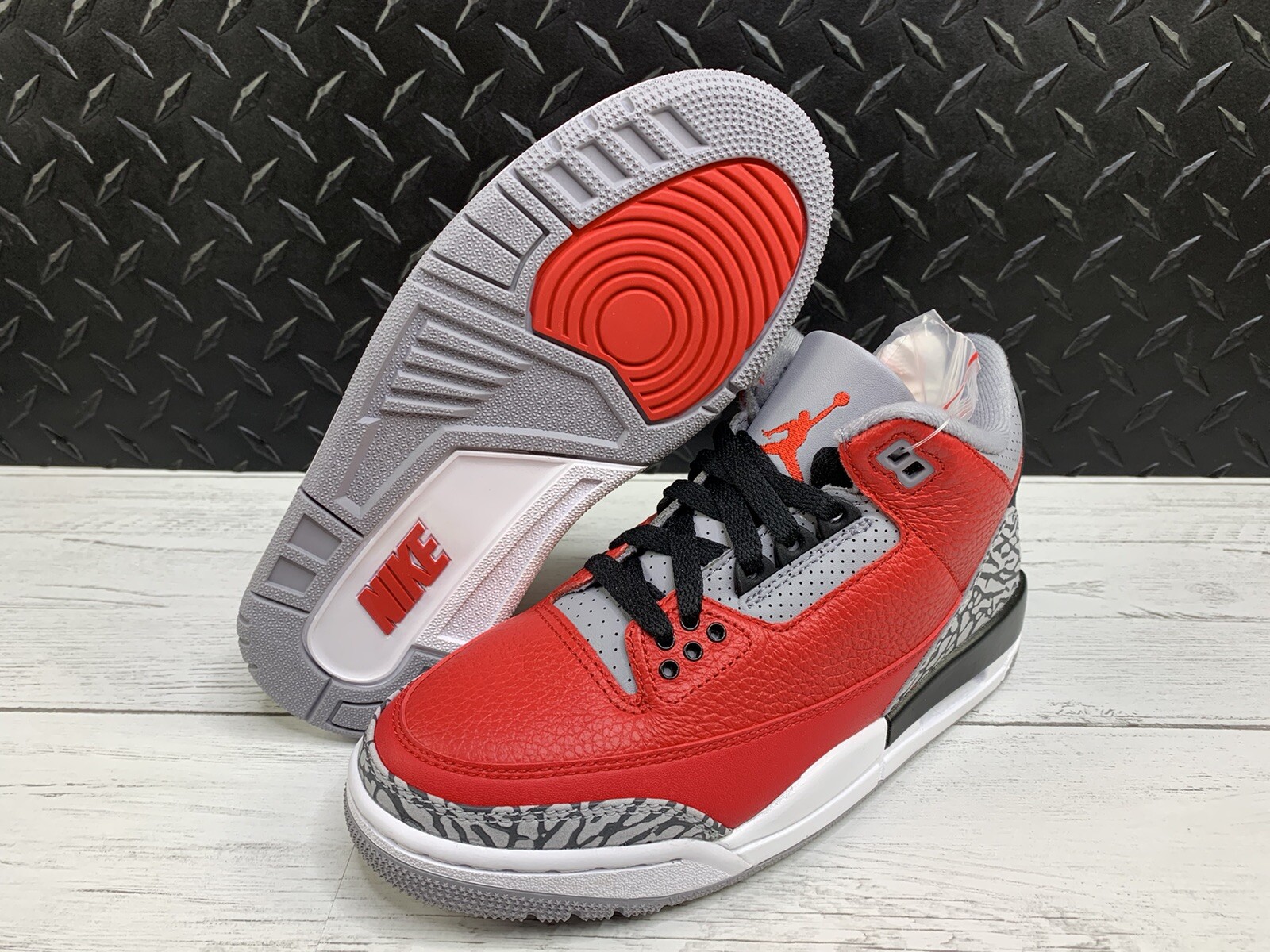 Nike Air Jordan 3 Retro UNITE "CHI" CU2277 600 Men Size 3.5 100% ...