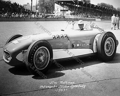 JIM RATHMANN 1953 INDY 500 AUTO RACING 8X10 PHOTO | eBay
