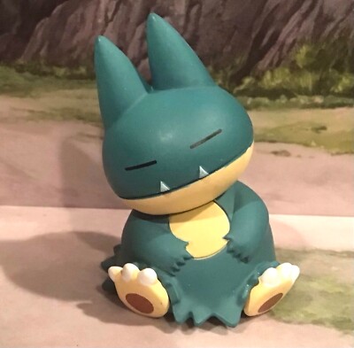 POKEMON MUNCHLAX SITTING SLEEPING Figure Toy Takara TOMY | eBay