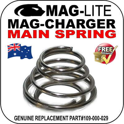 MAGLITE MagCharger MAIN SPRING RECHARGEABLE FLASHLIGHT TORCH PART#109 ...