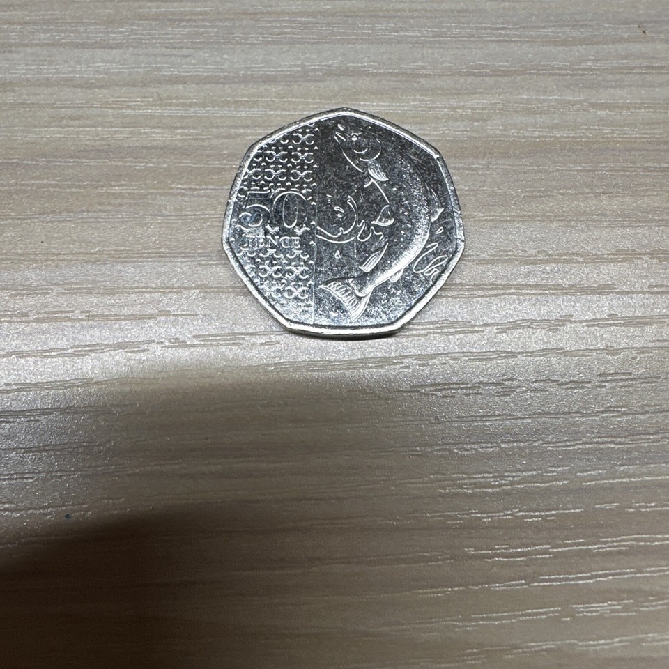 2023 King Charles Atlantic Salmon 50p Coin (No Privy) Only 200000 ...
