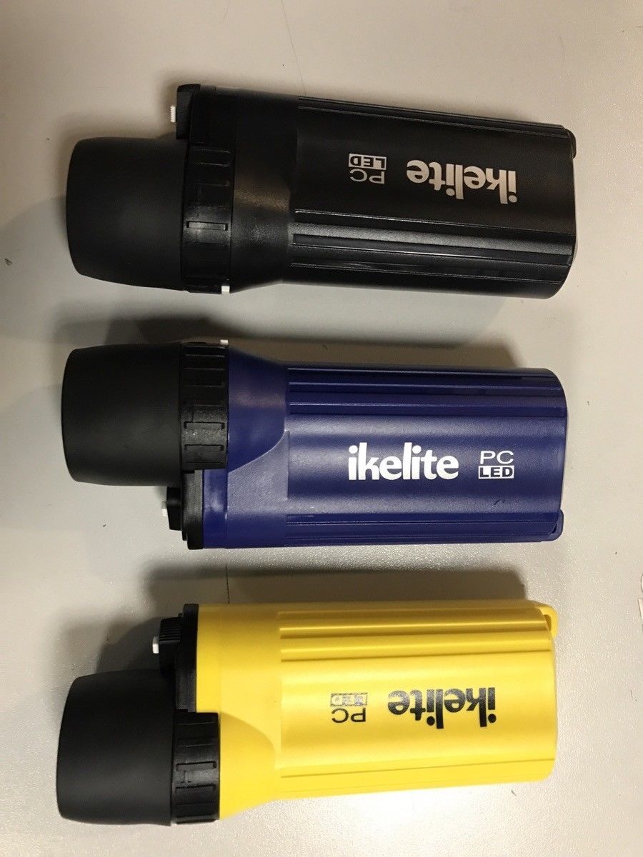 Underwater scuba diving spearfishing torch Ikelite PC LED Flashlight | eBay