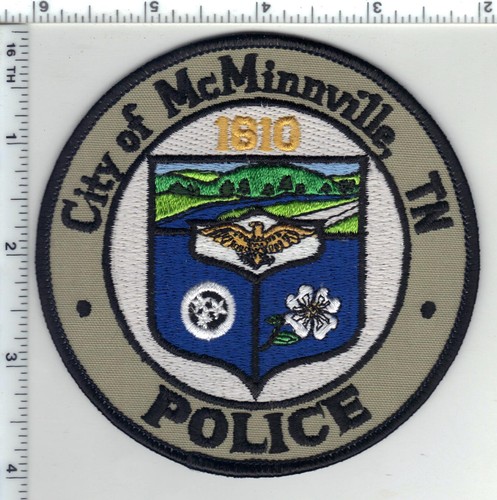 City of McMinnville Police (Tennessee) Shoulder Patch from the 1980's ...