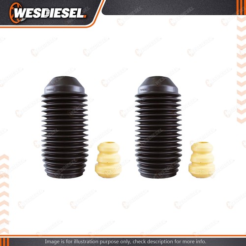 2 x Rear KYB Bump Stop + Dust Cover Kit fits Kia Sportage SL 2.0L 2.4L ...