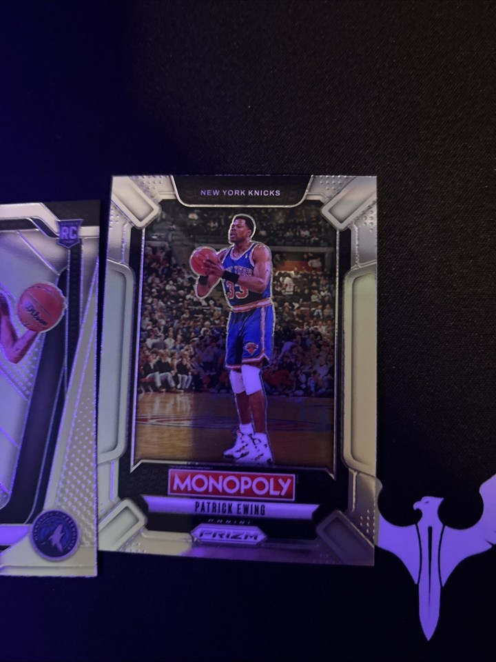 Dwayne wayne panini prism julius randle,rob dillingham,Patrick ewing ...