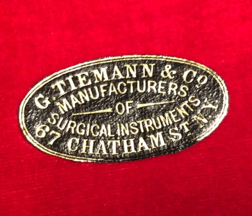CIVIL WAR PERIOD TIEMANN MEDICAL INSTRUMENT BOX - 67 CHATHAM ST. | eBay