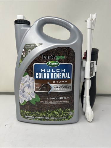 Scotts Earthgro Mulch Color Renewal Brown, 1 gal. | eBay
