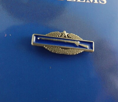BRAND NEW Lapel Pin United States Army CIB 2ND Award Blue Enamel 3/4 ...