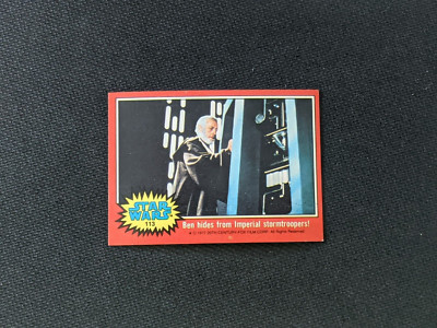 1977 Star Wars Series 2 Ben Hides From Imperial Stormtroopers! Card ...