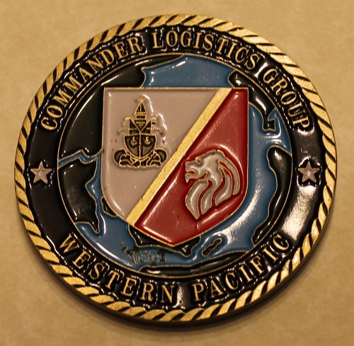 Commander Logistics Group Western Pacific Navy Challenge Coin | eBay