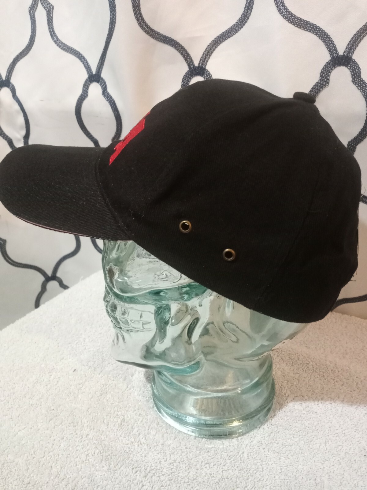 Mens Cap Hat NRA Stand And Fight Black Red Embroidere… - Gem