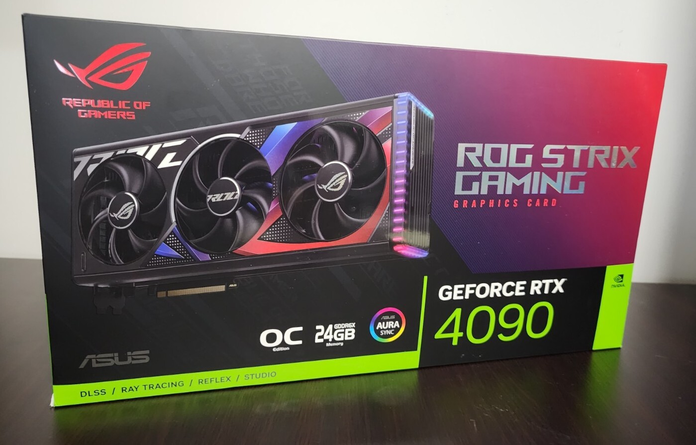 ASUS ROG Strix GeForce RTX 4090 OC 24GB GDDR6X Graphics Card for sale ...