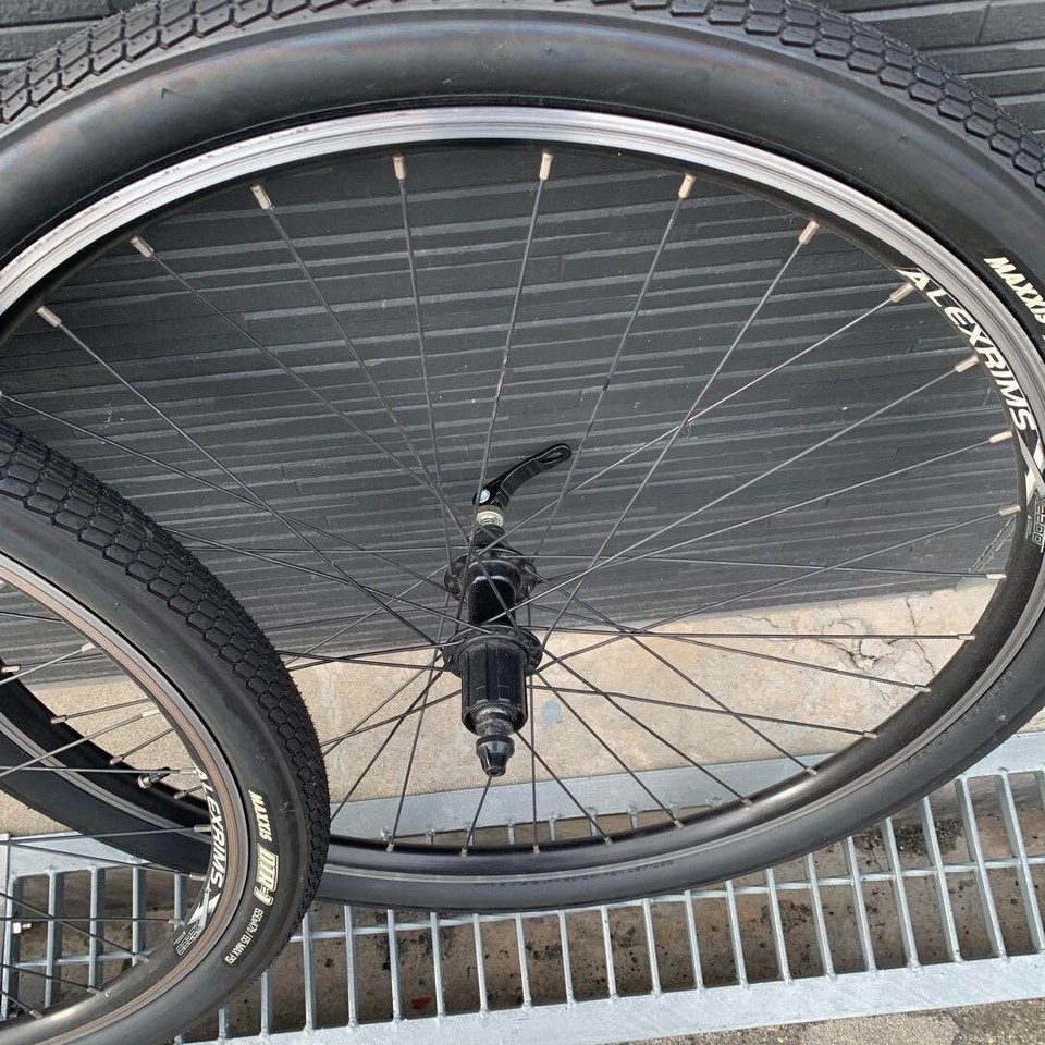 Wheels only 27.5" 650B Rim Brake Wheelset 100x135mm Quick Release 8-11s ...