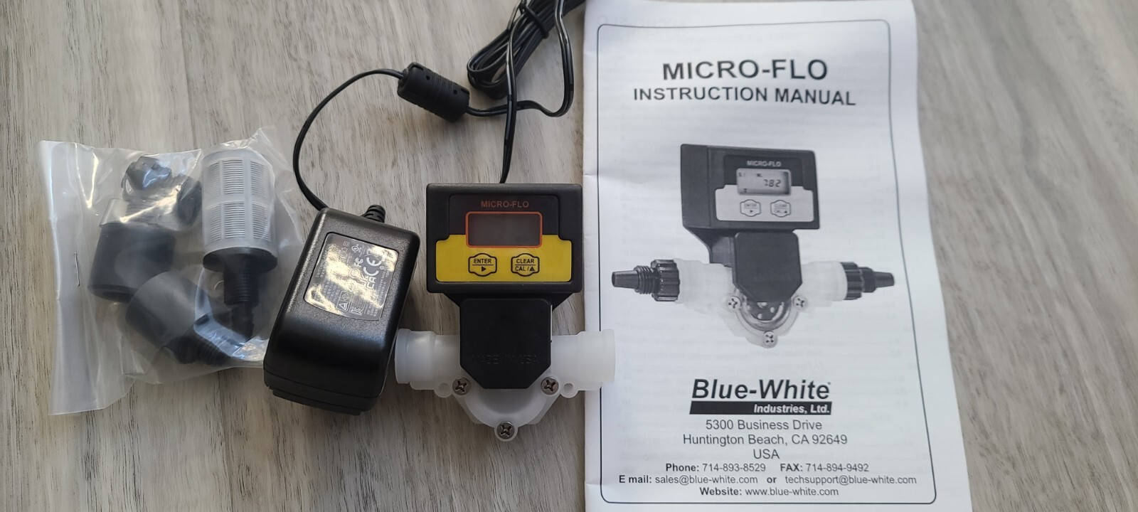 Flowmeter FS1-101-7V, Micro-Flo Blue-White | eBay