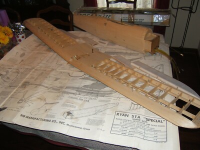 NICE-SIG RYAN STA SPECIAL SCALE C/L -RC AIRPLANE KIT PROJECT | eBay