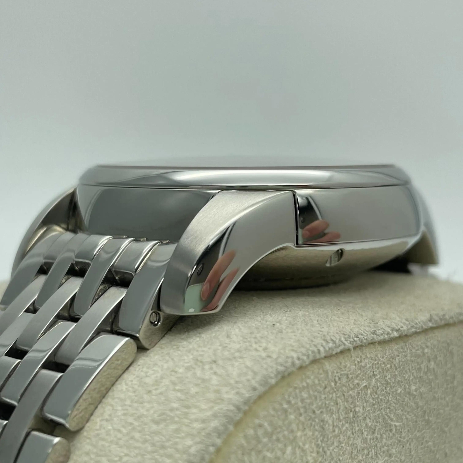 Mint Oris 01 908 7607 4051-Set-M Alarm Automatic Steel Silver Dial Mens ...