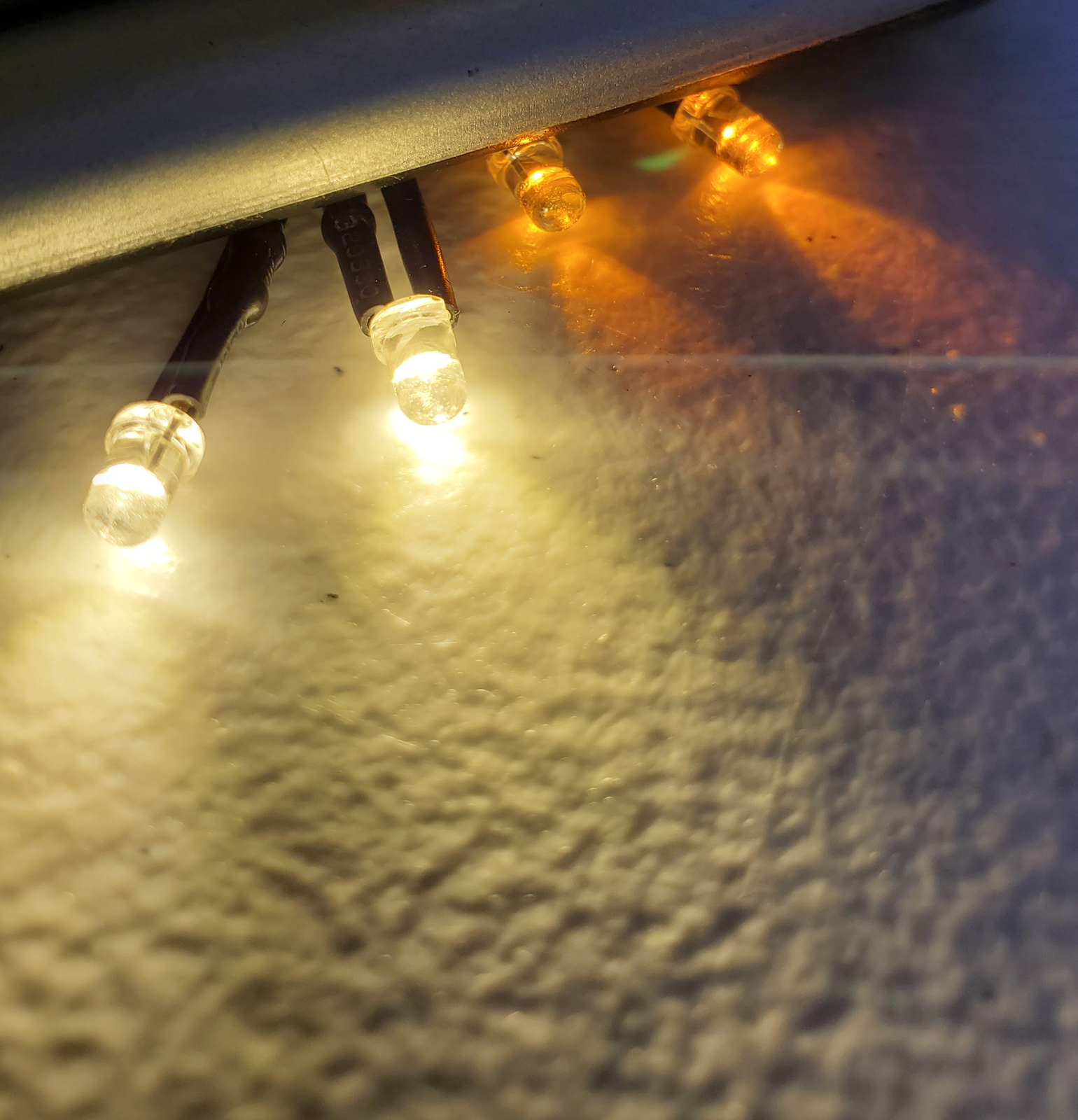 NHX RC 2+2 Led Light Set with Switch for SCX24 - Orange & Yellow Lights ...