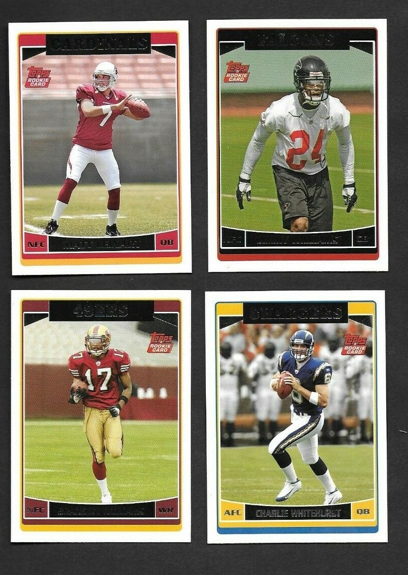 2006 Topps Football 20 Card NRMT Lot #2,6,45 ...