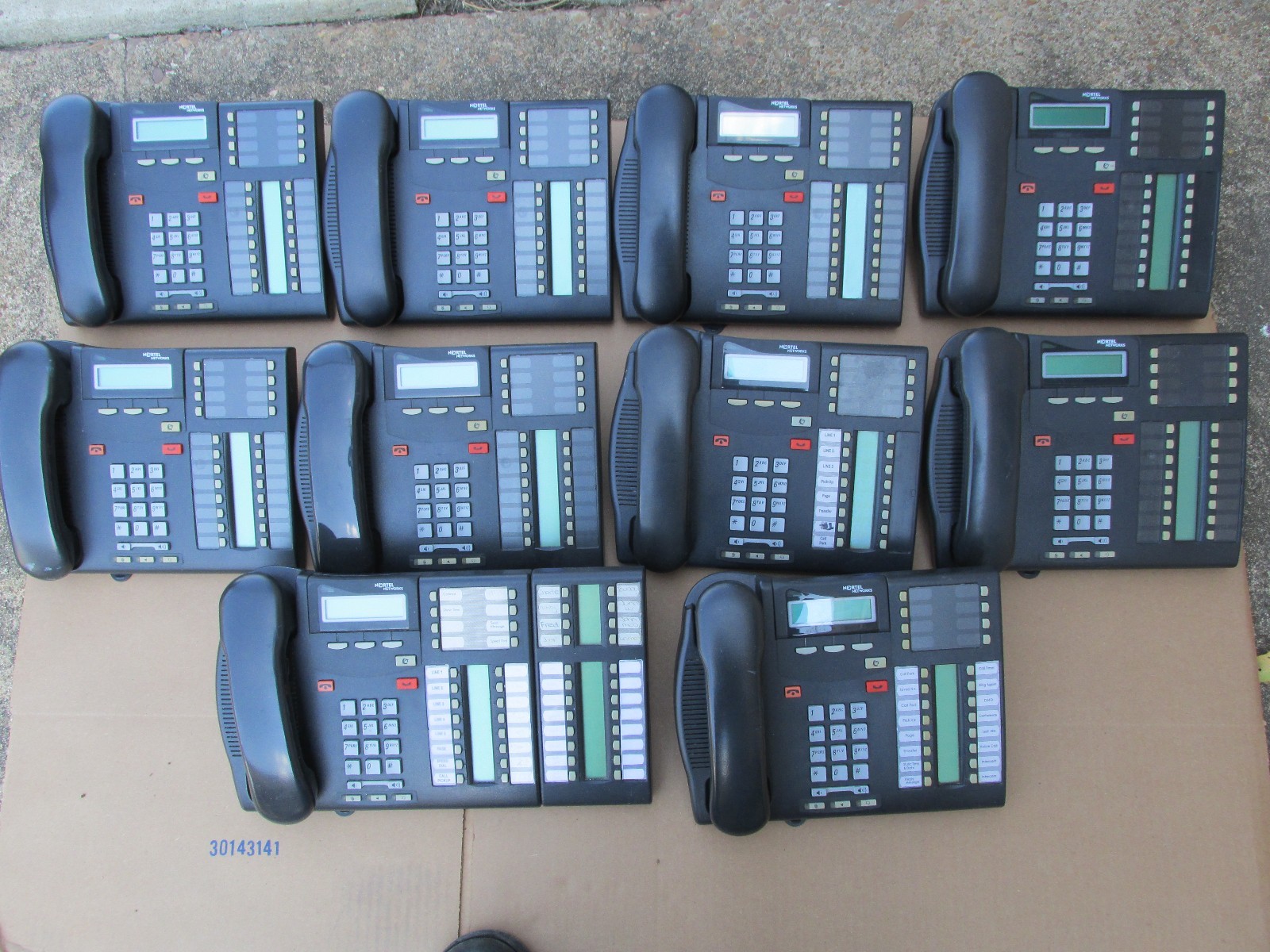 NORTEL MICS TELEPHONE SYSTEM (10) T7316E TELEPHONES | eBay