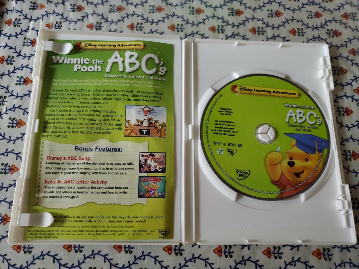 Winnie The Pooh Abc Dvd
