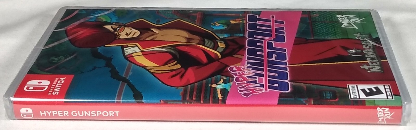 HYPER GUNSPORT New NINTENDO SWITCH Game ESRB Release Limited Run #196 ...