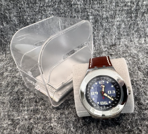 NEW Swatch Irony Nabab Watch DOMINATOR YNS401 with Case & Papers 2002 ...