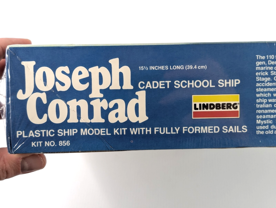 Vintage Lindberg Joseph Conrad Cadet School Ship Kit SEALED NEW | eBay