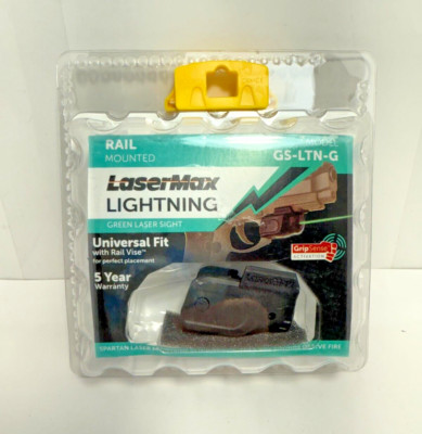 LaserMax Lightning GS-LTN-G Rail Mounted Laser Sight GripSense ...