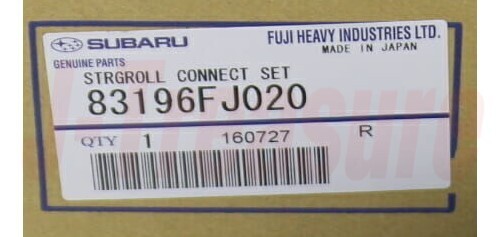 SUBARU BRZ ZC6 FORESTER SJ# WRX VA# Genuine Steering Sensor 83196FJ020 ...