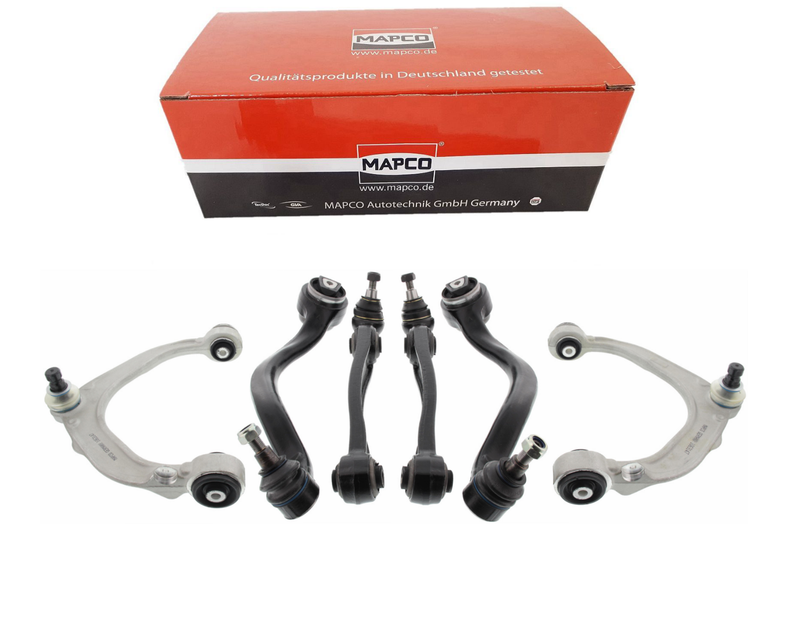 6-TLG MAPCO VERSTÄRKT HPS QUERLENKER SATZ BMW X5(E70) X6(E71,E72 ...