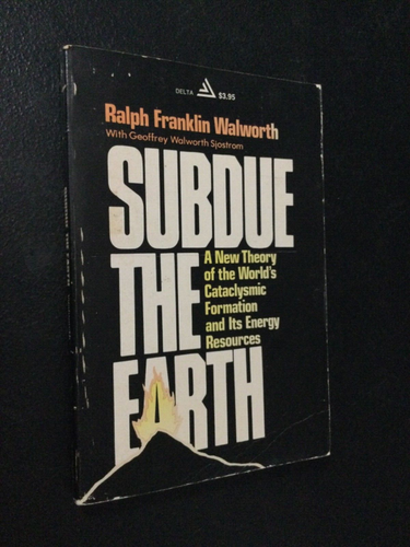 Subdue The Earth by Ralph Franklin Walworth 1977 Softcover (Delta) | eBay