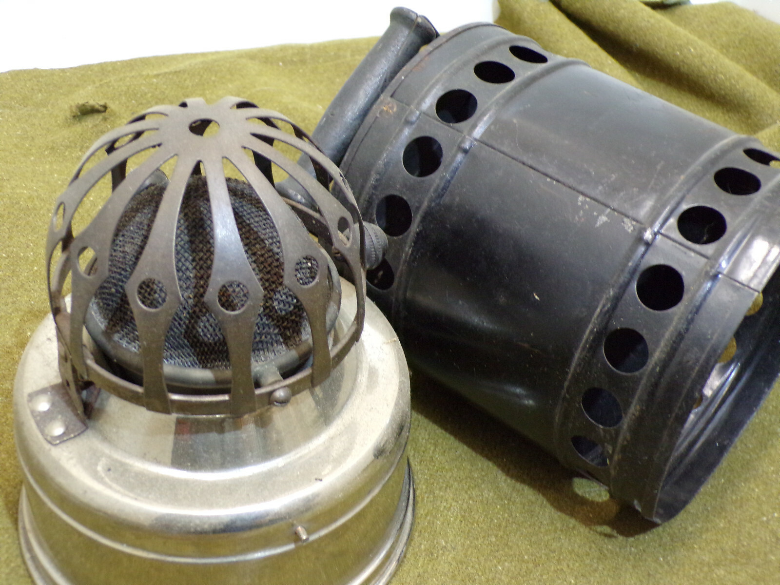 Ancien catalyseur Catalysor Volix chauffe batterie voiture vintage ...