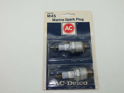 AC-Delco Marine Spark Plugs M45 X2 | eBay