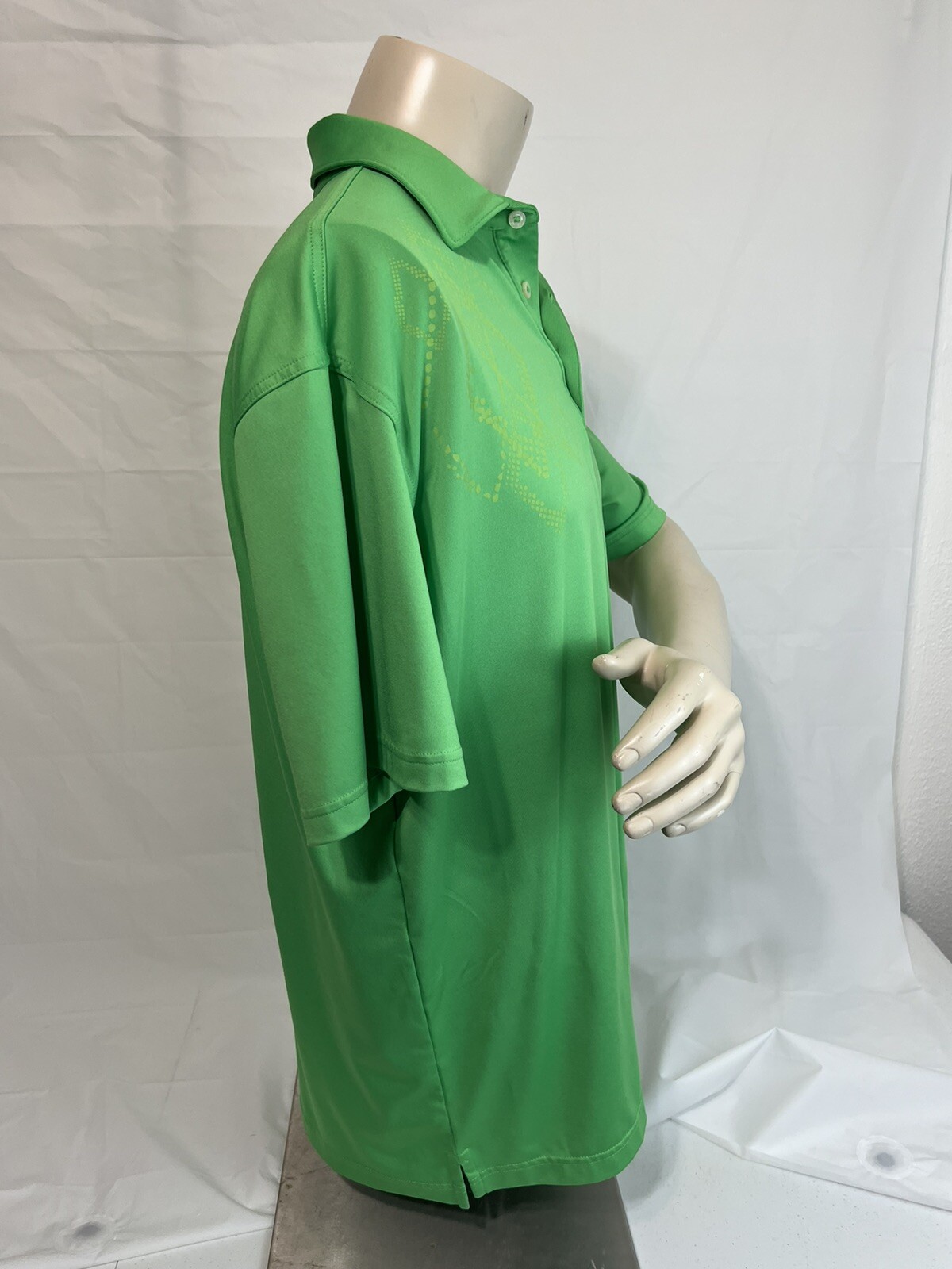 Masters Tech Golf Polo Shirt Augusta National Green D… - Gem