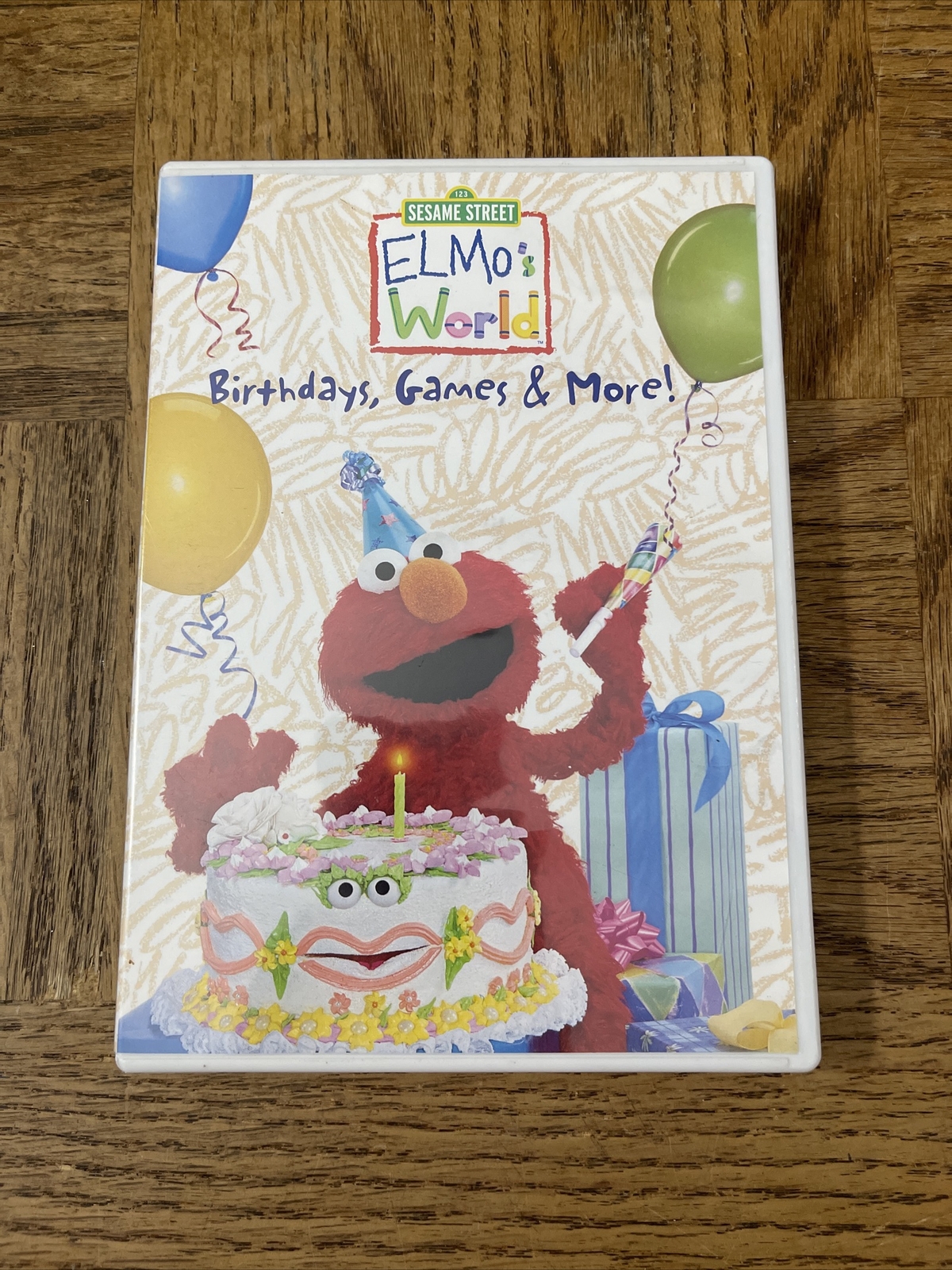 Sesame Street Elmos World Birthdays Games and More DVD 74645405797 | eBay