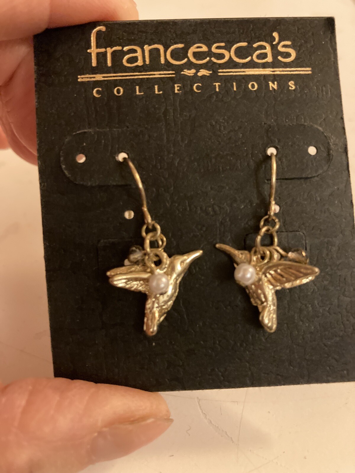 Francescas Collections Gold Bird Earrings B18