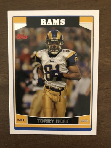 Torry Holt Topps 2006 #STL6 St. Louis Rams | eBay