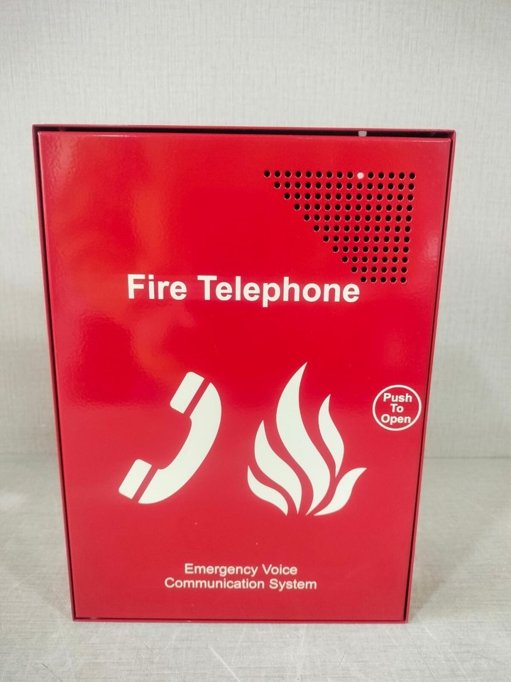 EVC301RPO Fire Telephone Outstation c/w Handset (Push to Open ...
