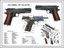 Poster 18''x24" U.S.Army Colt 1911 Cal .45 ACP Manual Exploded Parts ...