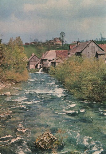 Postcard Slovenia Radovna Valley Stream Julian Alps Upper Carniola | eBay