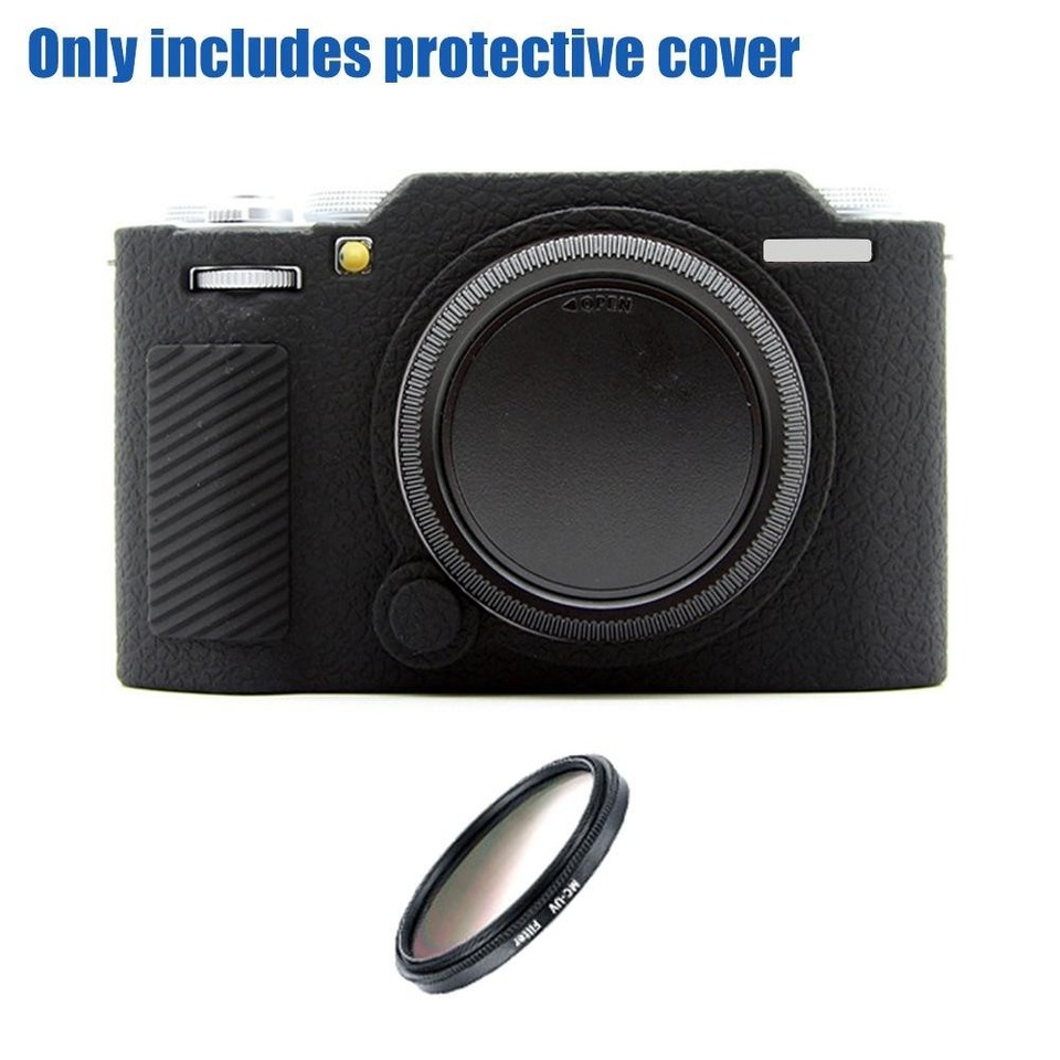 Fujifilm XM5 Camera Silicone Case Cover Protector with Filter Lens UV ...