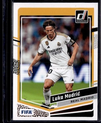 LUKA MODRIC 2023 DONRUSS SOCCER REAL MADRID CF #122 | eBay