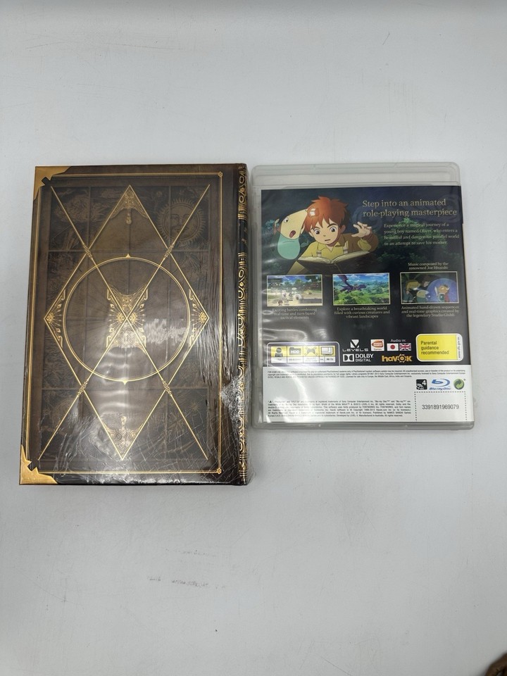 Ni no Kuni Wizard's Companion Book ~ PS3 English Version With Sony PS3 ...